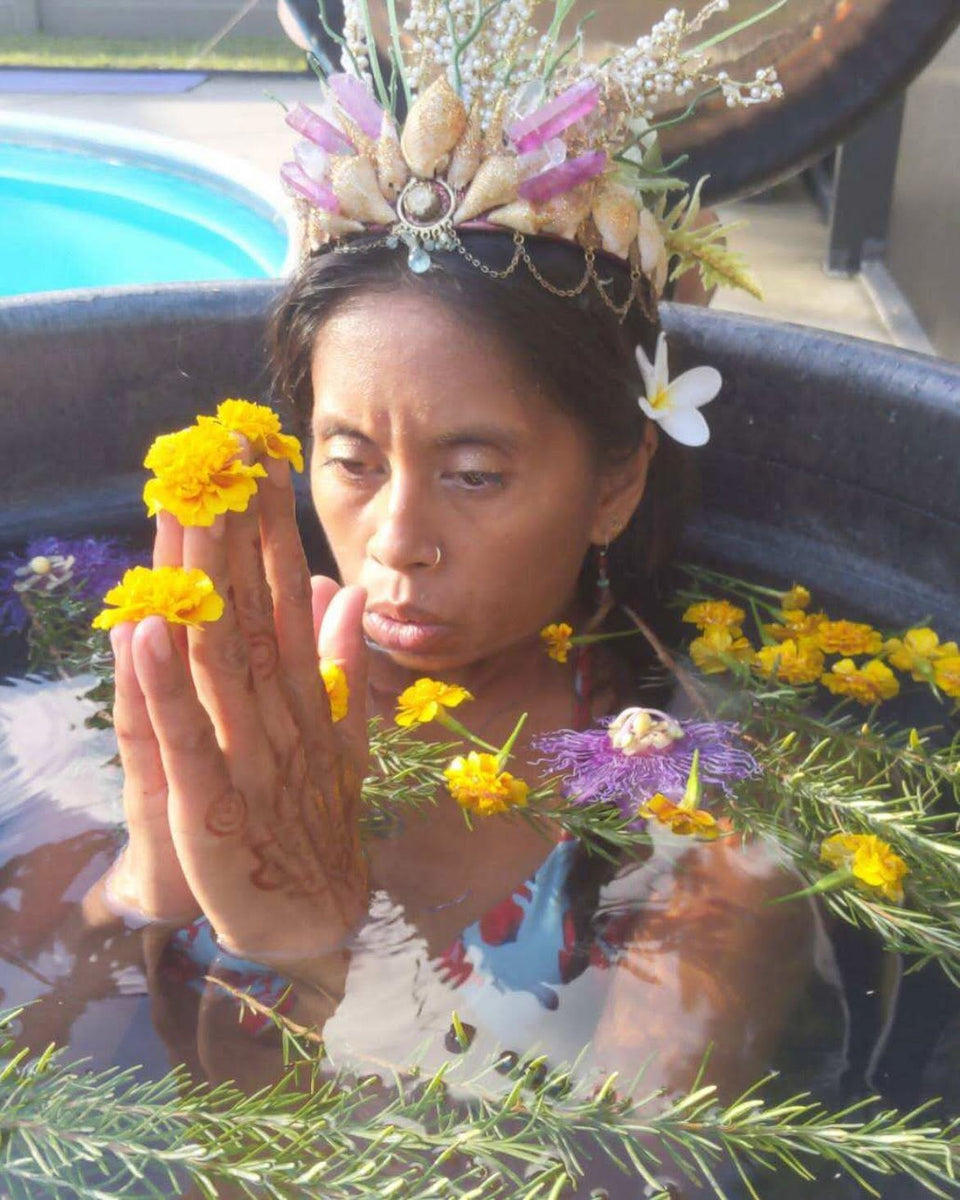 The Mermaids of Litha: Mermaid Crown-Making and Cold Plunge Magic – The ...